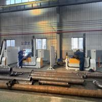 China 1000KG Circular Seam Welding Machine ±45deg Pipe Welding Corner Seam Welder for sale