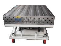 China Synchronous Precision 3D Welding Table Hydraulic Lifting Mechanism for sale