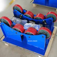 China 3 Ton Self-Adjusting Welding Rotator with Variable Frequency Speed for Tank and Vessel Fabrication for sale