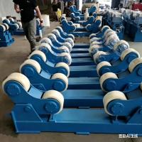 China 10 Ton Load Capacity VFD Speed Control Self-Adjusting Welding Rotator for Heavy-Duty Vessel Welding for sale