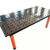 China Surface nitriding treatment of D16 2D welding table for sale