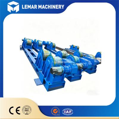China 100 Ton Load Capacity Self-Centering Welding Rotator with High Wear-Resistant PU Rollers for Industrial Pipe and Tank Fabrication for sale