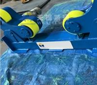 China 20Ton Load Capacity Automatic Self-Adjusting Welding Rotator with PU Polyurethane Rollers for Heavy-Duty Welding for sale