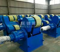 China 20Ton Load Capacity Automatic Self-Adjusting Welding Rotator with PU Polyurethane Rollers for Heavy-Duty Welding for sale
