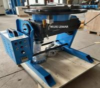 China 3000kg Load Capacity Welding Positioner with VFD Speed Control and 220V Voltage for Tank Cylinder Welding for sale