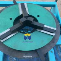China 100kg Load Capacity Rotary Tilting Welding Positioner with Stepless Speed Regulation and Precision Gear Rotation for sale