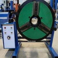 China 50KG Mini Welding Positioner 360° Rotation Electric Tilting Welding Positioner for sale