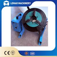 China 0.5-6r/min Stepless Speed 50kg Rotary Welding Positioner Portable Welding Turning Table for Small Workpiece Welding for sale
