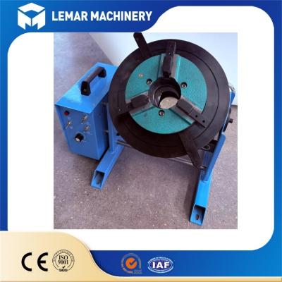 China 0.5-6r/min Stepless Speed 50kg Rotary Welding Positioner Portable Welding Turning Table for Small Workpiece Welding for sale