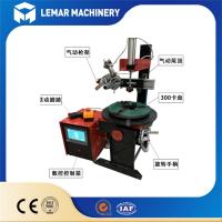 China 100kg Welding Positioner Rotary Welding Turning Table 0-90° Tilting for Medium Workpiece Circular Welding for sale
