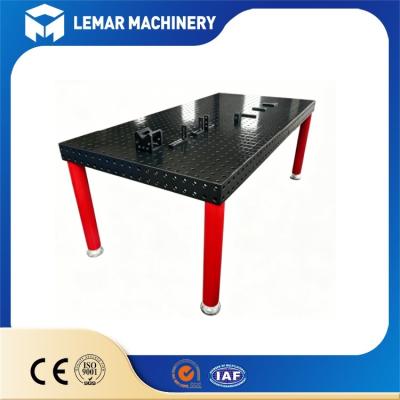 China D16 2400×1200mm 16mm Holes Precision 3D Welding Table for sale