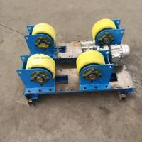 China VFD Stepless Speed 3Ton Adjustable Welding Rotator for Tank Cylinder Welding for sale