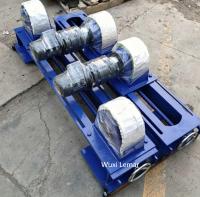 China 10Ton Manual Adjustable Welding Turning Roller Variable Frequency for Pressure Vessel Circumferential Welding for sale