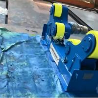 China HGZ-40 40 Ton Self-Aligning Welding Rotator Automatic Centering Turning Rolls for Cylinder & Vessel Welding for sale