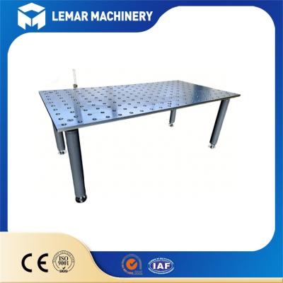 China 25mm Thick 2D welding table 2400×1200mm D28 Welding Workbench for sale