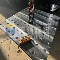 China 25mm Thick 2D welding table 2400×1200mm D28 Welding Workbench for sale