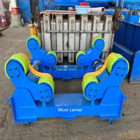 China 10 Ton Auto Centering Welding Rotator For Cylinder Pipe Welding for sale