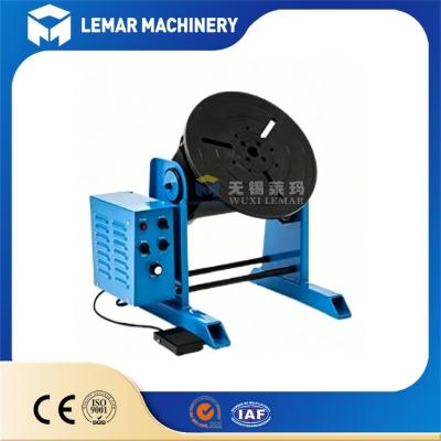 China 30KG Mini Welding Positioner 0-90° Tilting Rotary Turntable for Pipe Flange Welding for sale