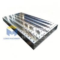 China 1200X2400mm Heavy-Duty 3D Welding Table with 28mm Holes for sale