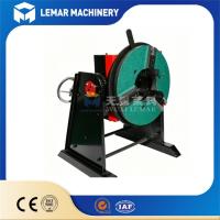 China 200kg Hydraulic Welding Positioner Automatic Rotating Turning Table for Pipe Cylinder Circumferential Welding for sale