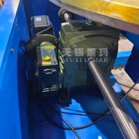 China 1000kg Automatic Welding Turntable for Pipe Flange Steel Structure Welding for sale