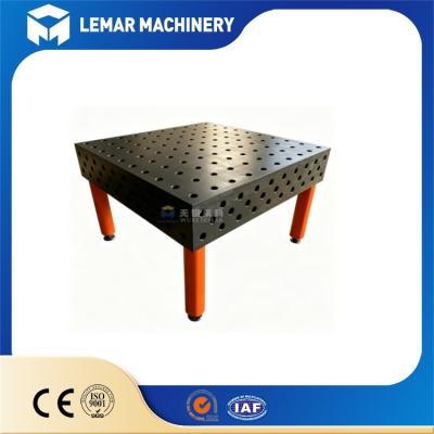 China Heavy‑duty modular D28 3D welding table Q355 steel for sale
