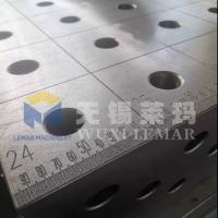 China Heavy‑duty modular D28 3D welding table Q355 steel for sale