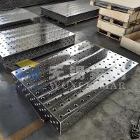 China Heavy‑duty modular D28 3D welding table Q355 steel for sale