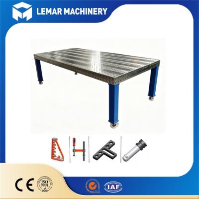 China D16 16mm Hole Grid 3D Modular Industrial Welding Table Solution for sale