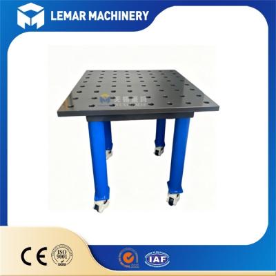 China Clamp Compatible D28 2D Flat Welding Table For Quick Fixturing for sale