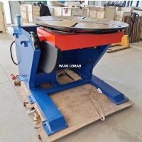 China 5 Ton Welding Positioner 360° Rotation 0-90° Tilting Rotary Welding Table for sale