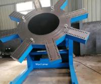China 10 Ton Welding Positioner 360° Rotary 0-90° Tilting Heavy Duty Welding Turntable for sale