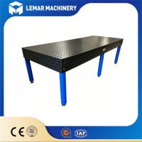 China Precise Drilled D28 3D Grid Modular Steel Welding Work Table for sale