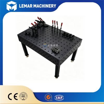 China Hardened Working Surface D28 3D Welding Fabrication Table for sale