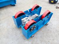 China 1 Ton Pipe Turning Rolls 1000kg Loading Capacity Small Welding Roller for Cylinder Pipe Tank Circular Welding for sale