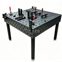 China Custom Dimension D28 3D Welding Table for Vehicle Frame Welding Works for sale