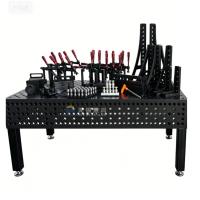 China Custom Dimension D28 3D Welding Table for Vehicle Frame Welding Works for sale