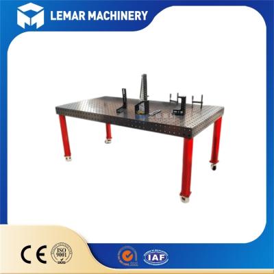 China D16 Series Steel Heavy Duty Assembler Fixture 3D Welding Table for sale