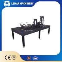 China 100x100 Standard Grid D28 Construction Machinery Welding Table for sale