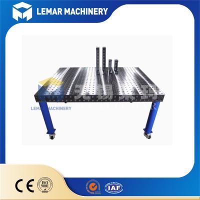 China 2500*1500mm D16 3D Cast Table for Welding Processing Welding Tables for sale