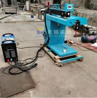 China PLC CNC Pipe Longitudinal Seam Welder 0.4–8mm Thin Wall Pipe Duct Welding Machine for sale