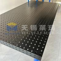 China Precision Machined Five-Face D16 Welding Table With Clear Position Mark Lines for sale