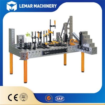 China D28 Heavy Duty Nitrided Steel 3D Modular Welding Table for Metal Fabrication Workshop for sale