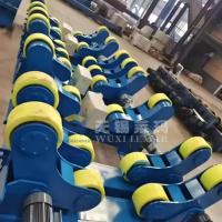 China 10 Ton Self-Aligning Welding Rotator For Pressure Vessel Tank Circumferential Welding for sale