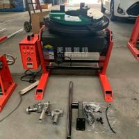 China 300kg Mini Welding Positioner Small Rotary Tilt Table for Pipe Sanitary Fitting Welding for sale