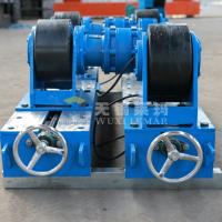 China 5 Ton Adjustable Boiler Cylinder Welding Rotator | Light Duty Tank Turning Rolls for sale