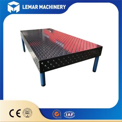 China D28 Heavy-Duty Welding Fixture Table with 28mm Hole System and Clamps for sale