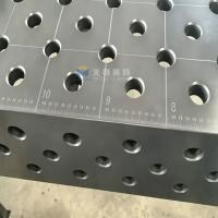 China D28 Heavy-Duty Welding Fixture Table with 28mm Hole System and Clamps for sale