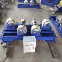 China Light Duty 5T Adjustable Welding Rotator With Polyurethane Rollers for sale