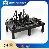 China 3D D28 Metal Fabrication Welding Table Heavy Duty  Wear Resistant Surface for sale